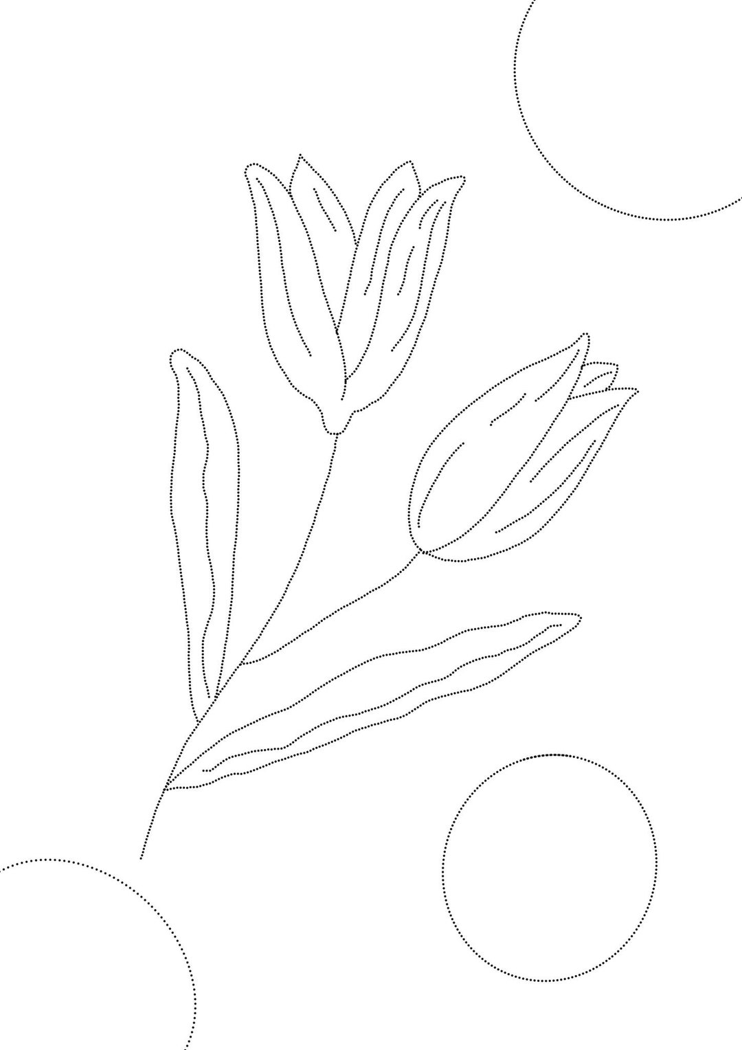 Floral Practice Worksheets - Etsy