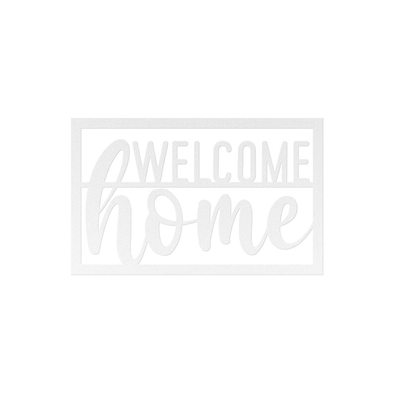 Welcome Home Sign Welcome Home Sign, Welcome Home Metal Word Sign ...