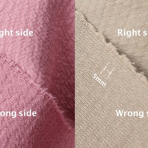 Double Layered, Quilted 100% Pure Cotton Fabric, 15 Colours - Etsy UK