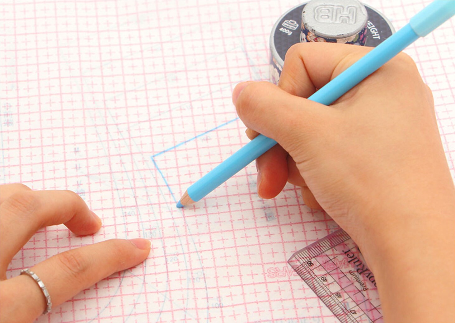 Swedish Tracing Paper in Plain or Grid Type, 30 Yards 27 Meter Long - Etsy