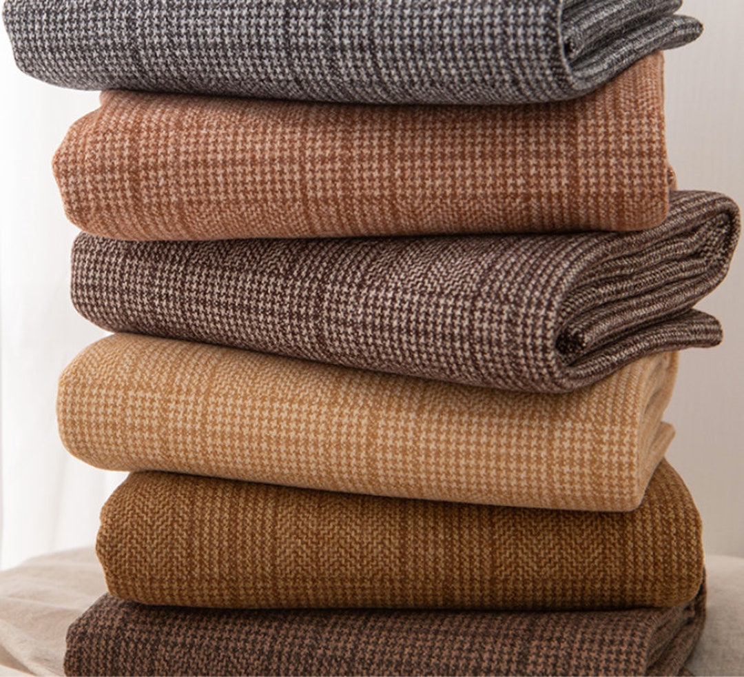 Soft Warm Wool-like Fabric, 6 Colours, by Yard, 140cm(55'') Wide - Etsy