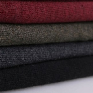 Wool knit fabric by the yard store