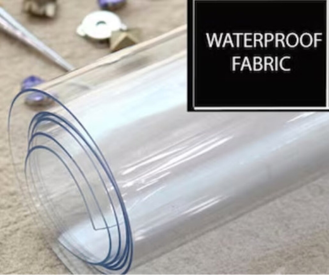 Transparent WATERPROOF Fabric - Etsy