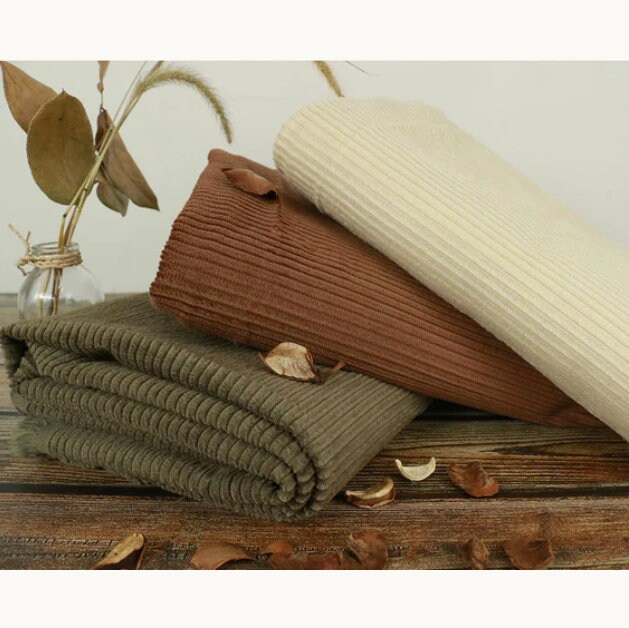 4.5W Big Wale Corduroy Fabric, 27 Colours, by Yard, 147cm(58") Width - Etsy
