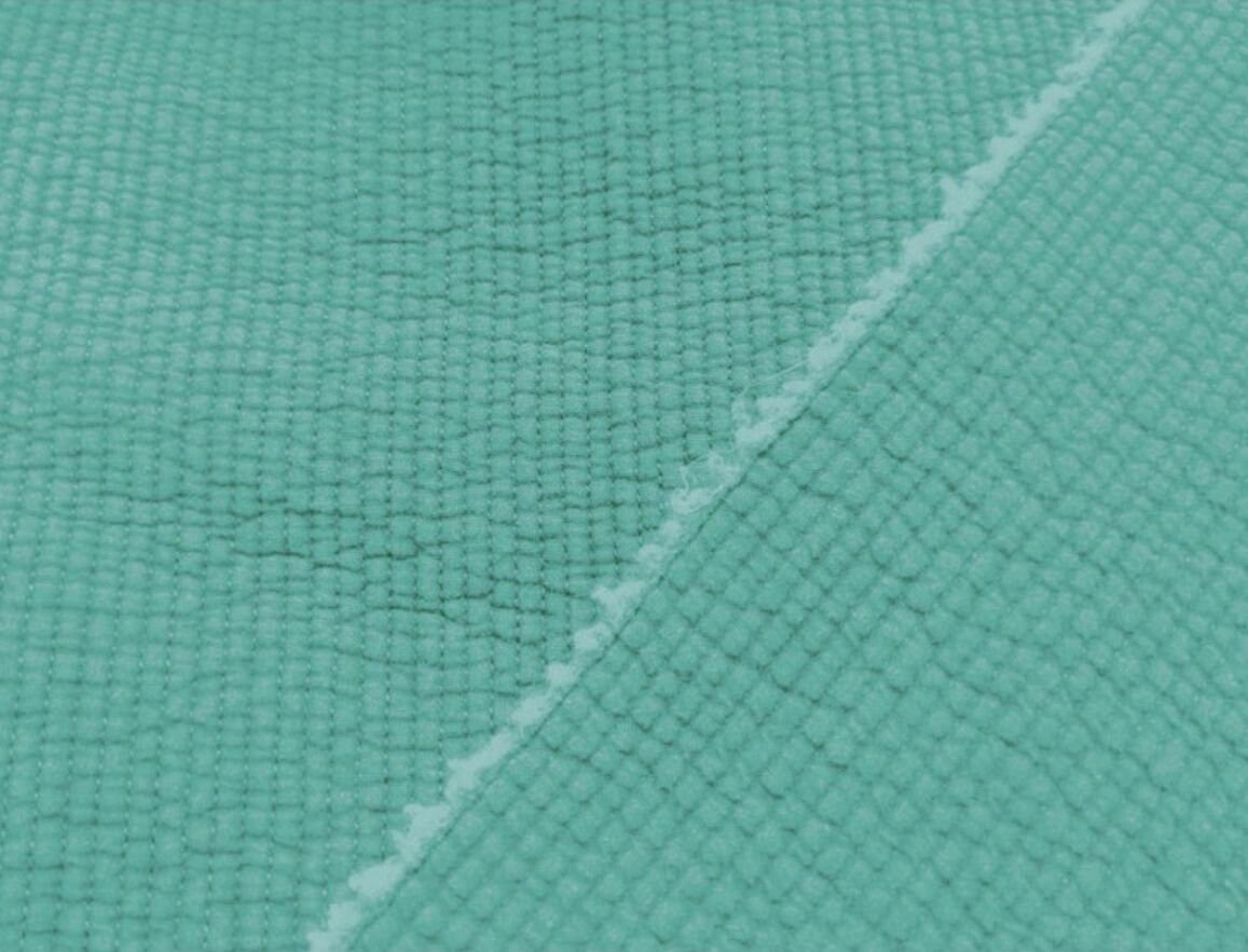 By Yard, Double Layered, Pre Quilted Padding, Washed Cotton Fabric in ...