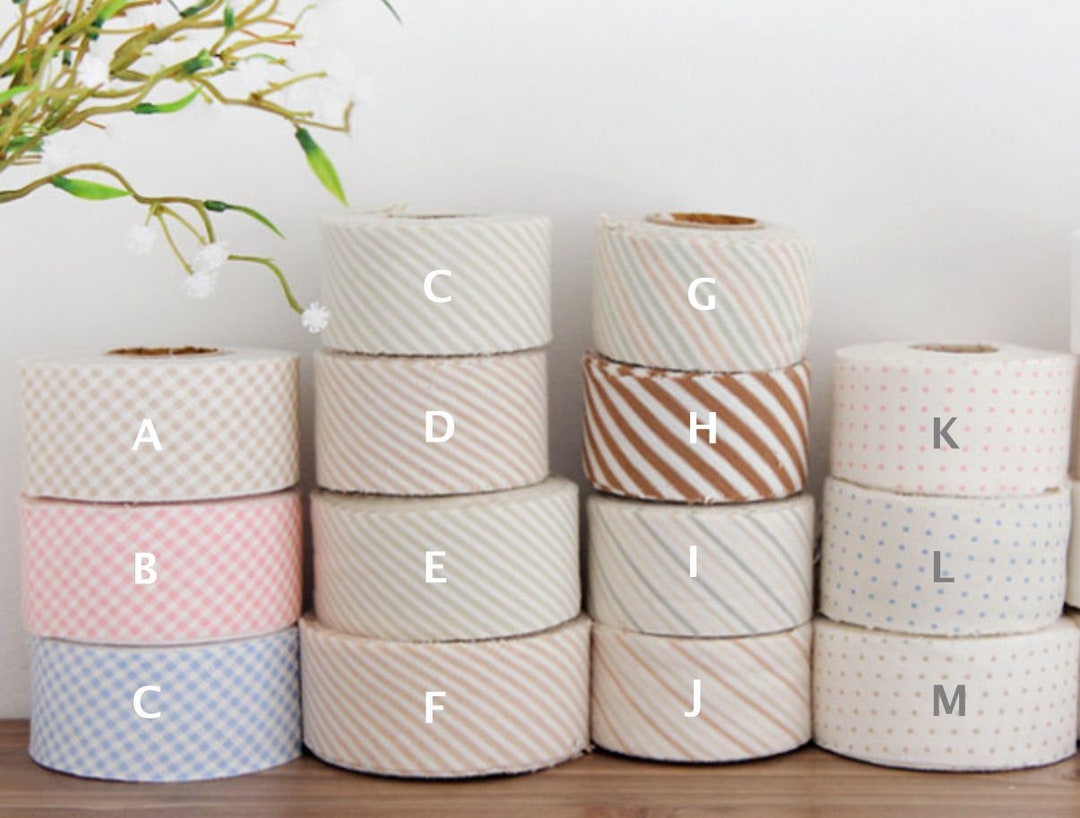ORGANIC COTTON KNIT Bias Tape, 4cm Wide, 7 Yards (6.3m) - Etsy
