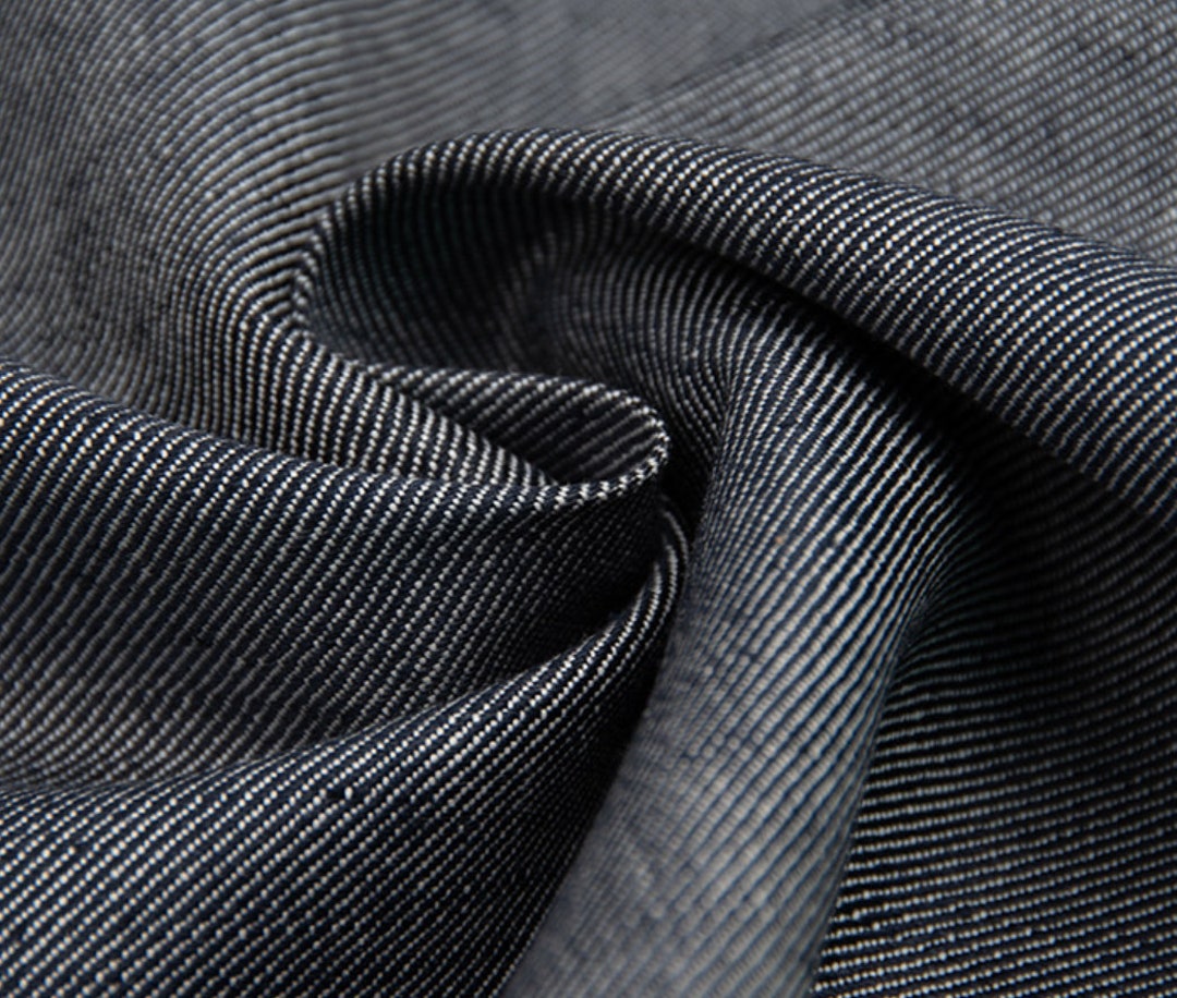 100% Cotton, Grey Denim Fabric by Yard (special Price) - Etsy