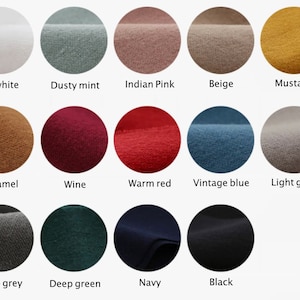 Brushed Flannel Cotton 100% Fabric ,14 Warm Colours, by Yard - Etsy