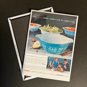 Retro Pyrex Advertisement Magnet Set - Etsy