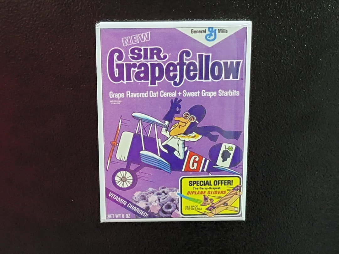 Retro Sir Grapefellow Advertisement Magnet - Etsy
