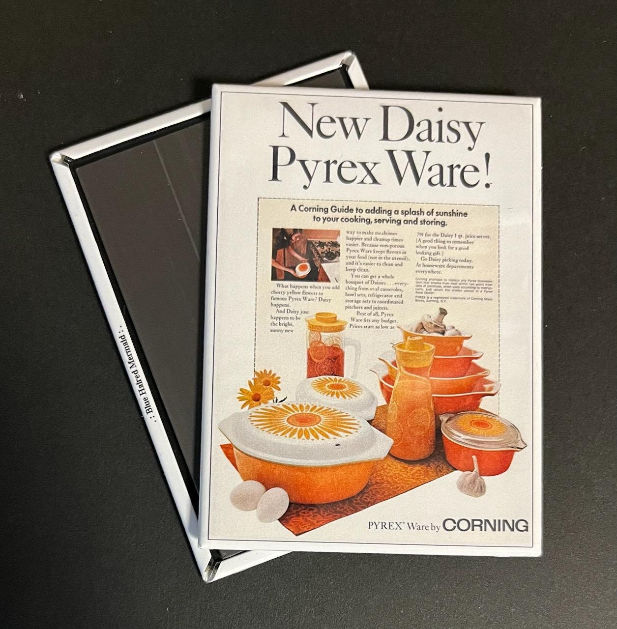 Retro Pyrex Advertisement Magnet Set - Etsy