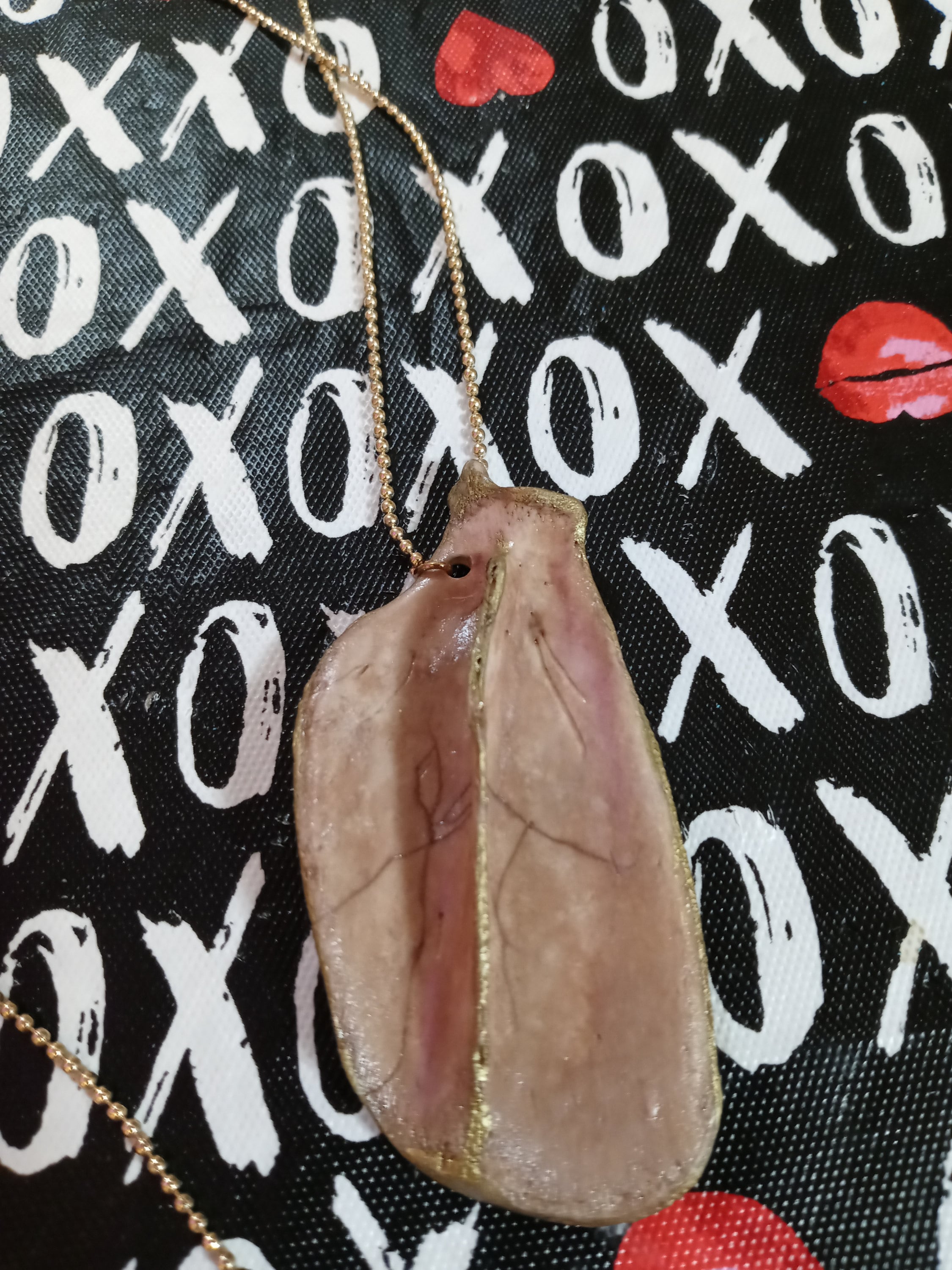 Opossum Scapula Necklace - Etsy