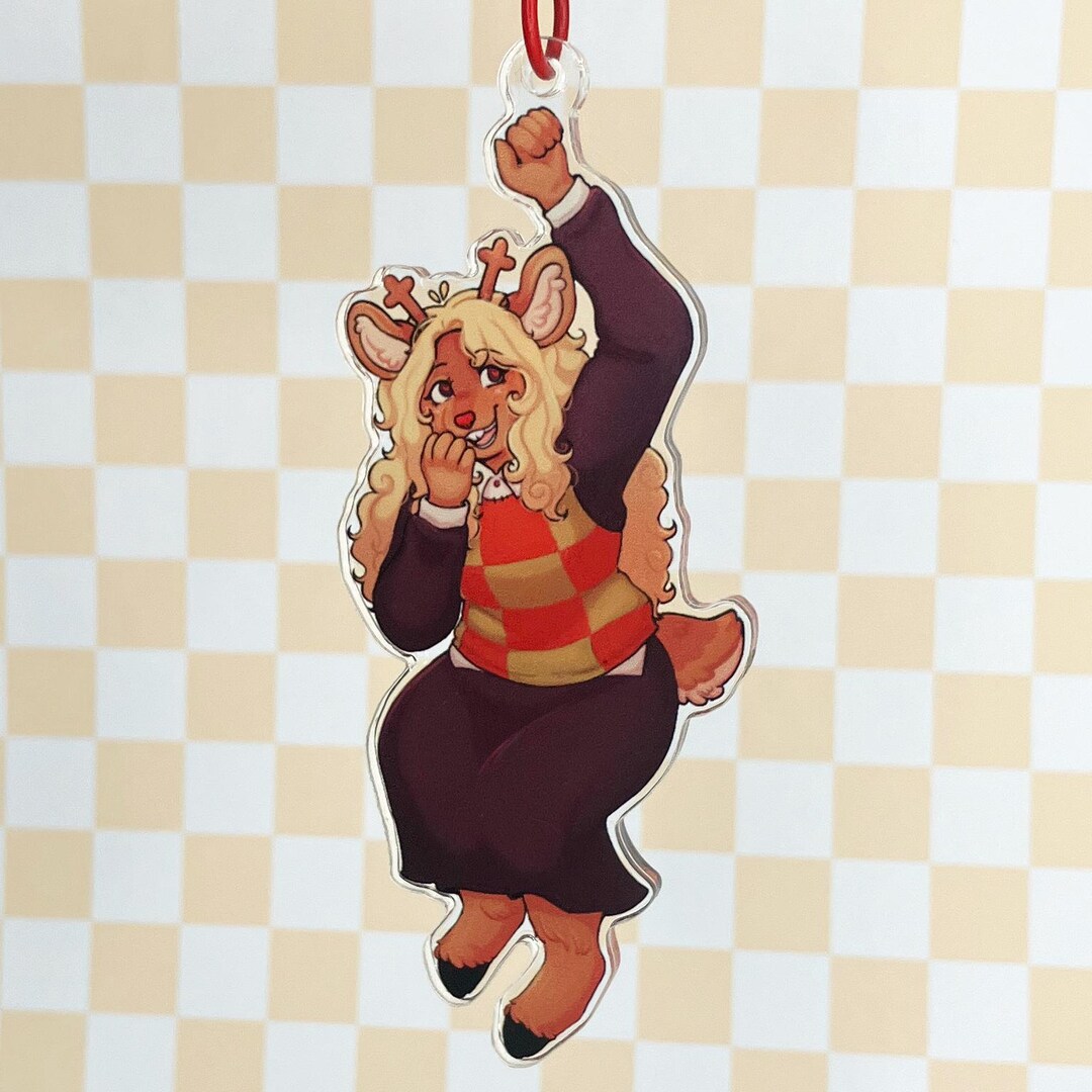 Deltarune Noelle Holiday Charm - Etsy