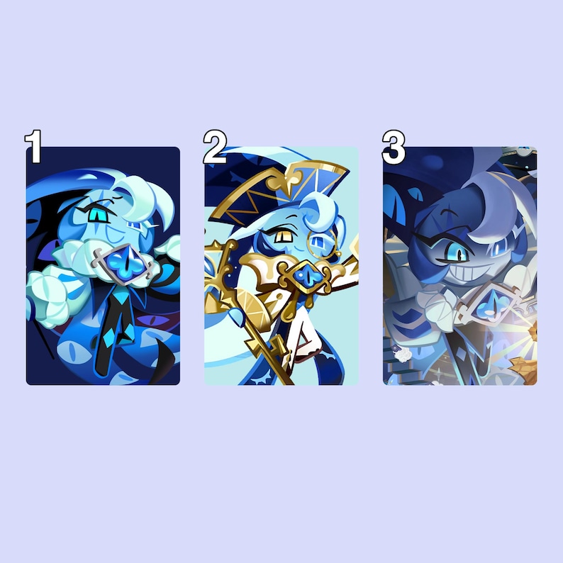 Holo/glossy Beast Cookies Photocards - Etsy