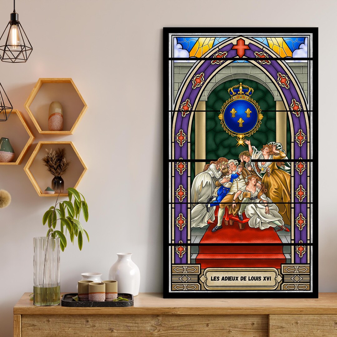 Farewell of Louis XVI, Kingdom of France, French Revolution, Wall Art ...