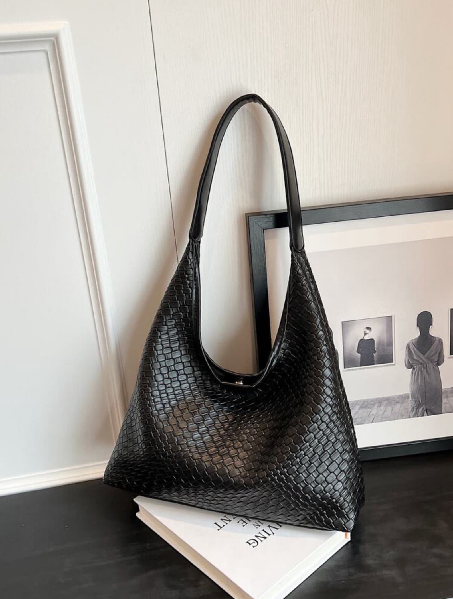 Soft Leather Shoulder Bag, Womens Work Bag, Womens College Tote Bag ...