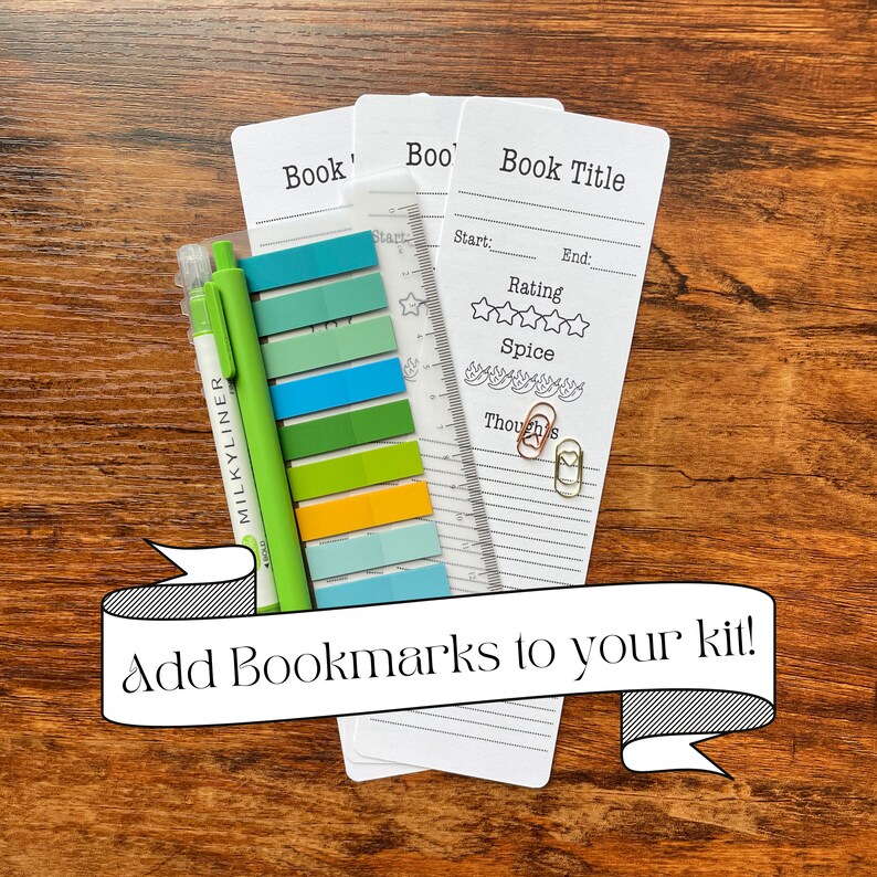 Mini Book Annotation Kit for Beginners Annotating Set for Reader Gift ...