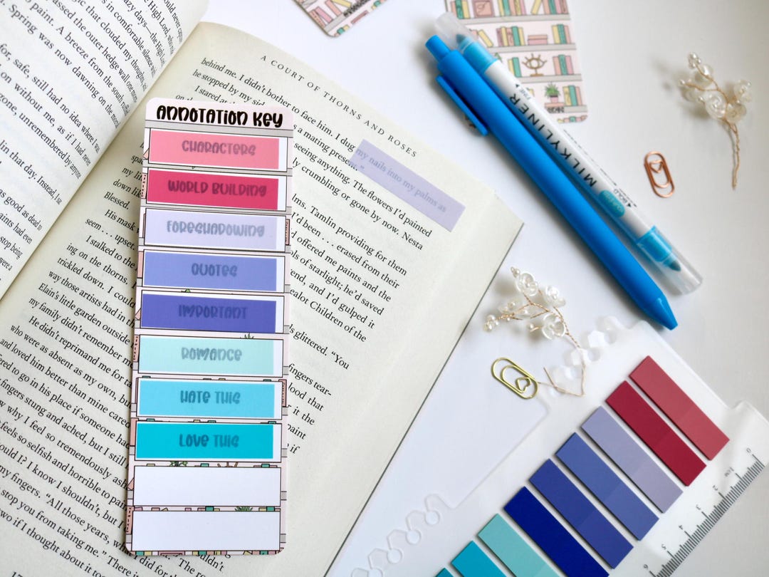 Mini Book Annotation Kit for Beginners Annotating Set for Reader Gift ...