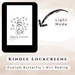 Custom Kindle Lock Screen E-reader Lockscreen Kindle Custom Wallpaper E ...