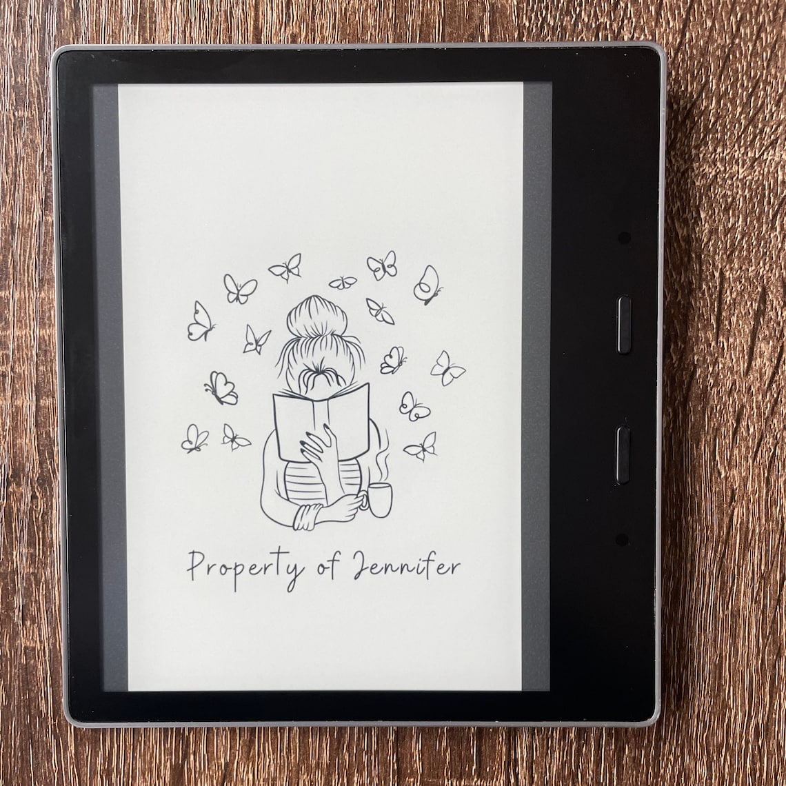 Custom Kindle Lock Screen E-reader Lockscreen Kindle Custom Wallpaper E ...