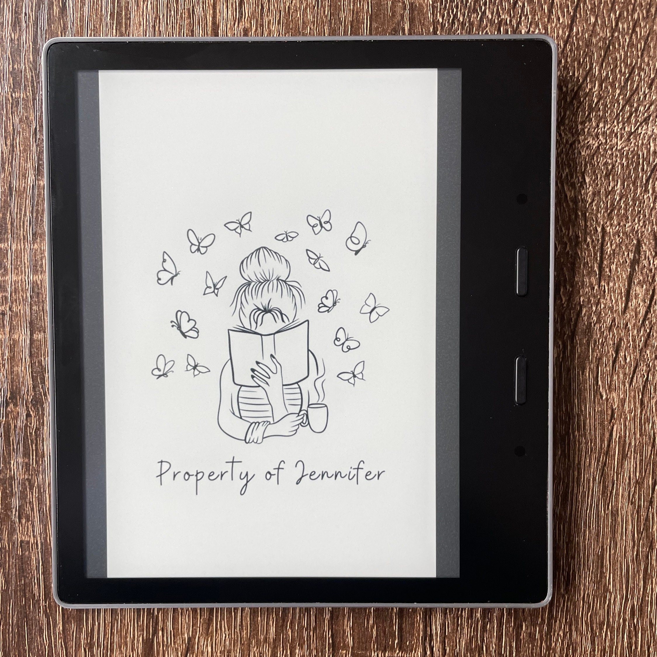 Custom Kindle Lock Screen E-reader Lockscreen Kindle Custom Wallpaper E ...