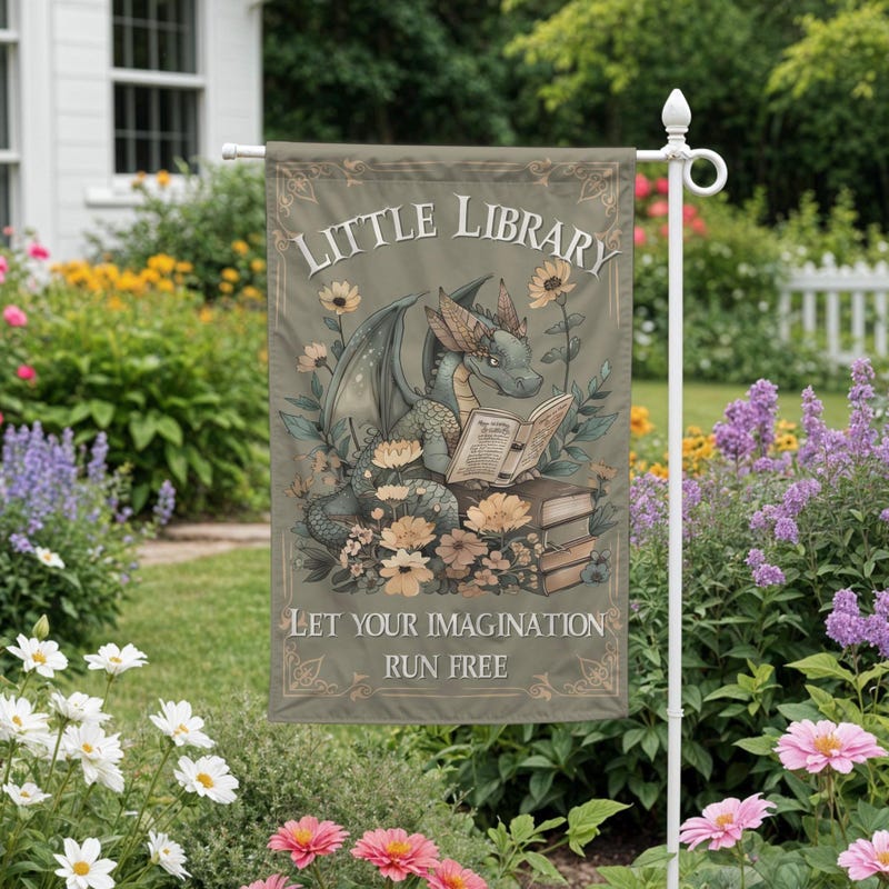Little Free Library Sign - Etsy