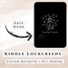 Custom Kindle Lock Screen E-reader Lockscreen Kindle Custom Wallpaper E ...