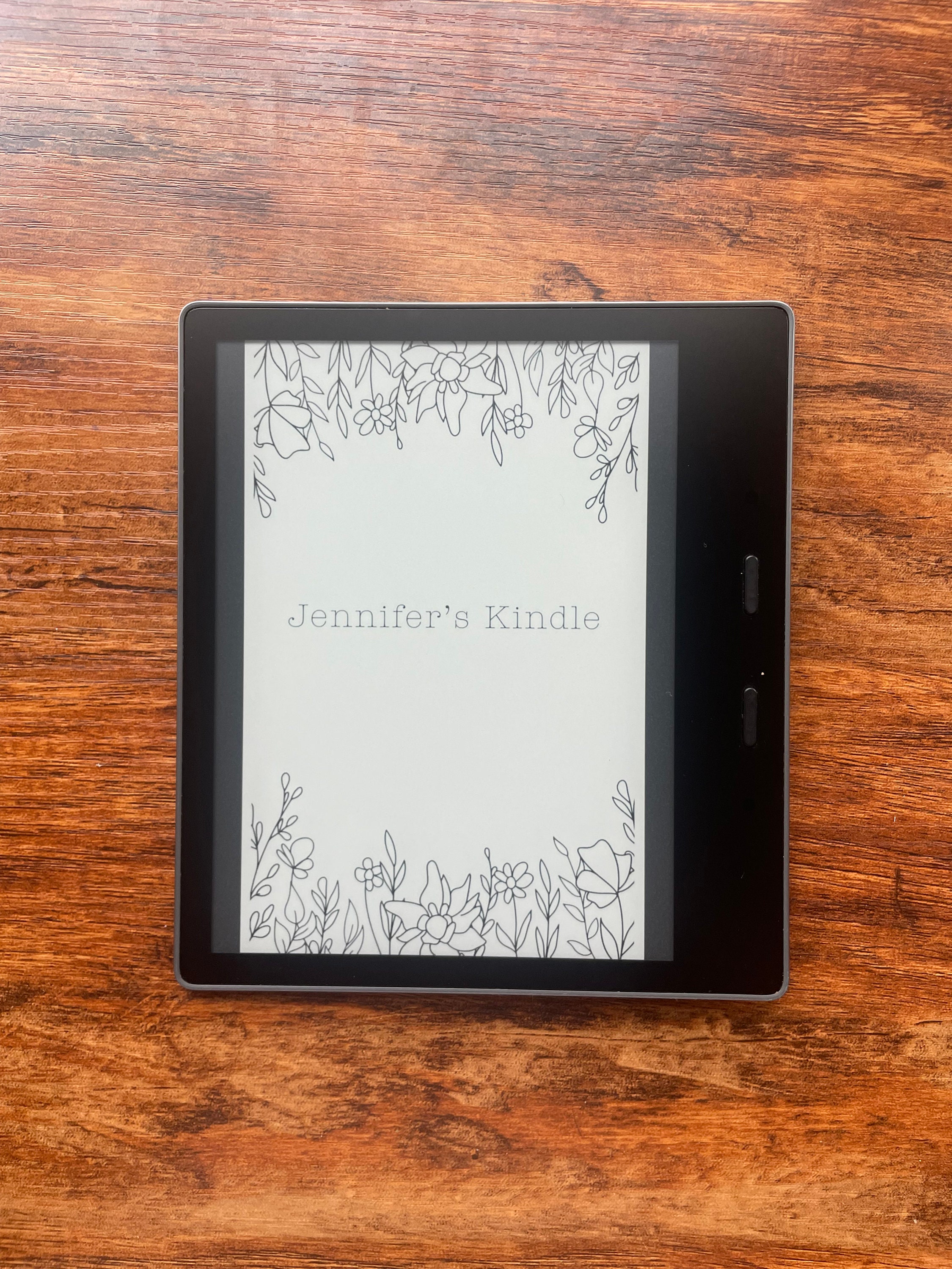 Custom Kindle Lock Screen E-reader Lockscreen Kindle Custom Wallpaper E ...
