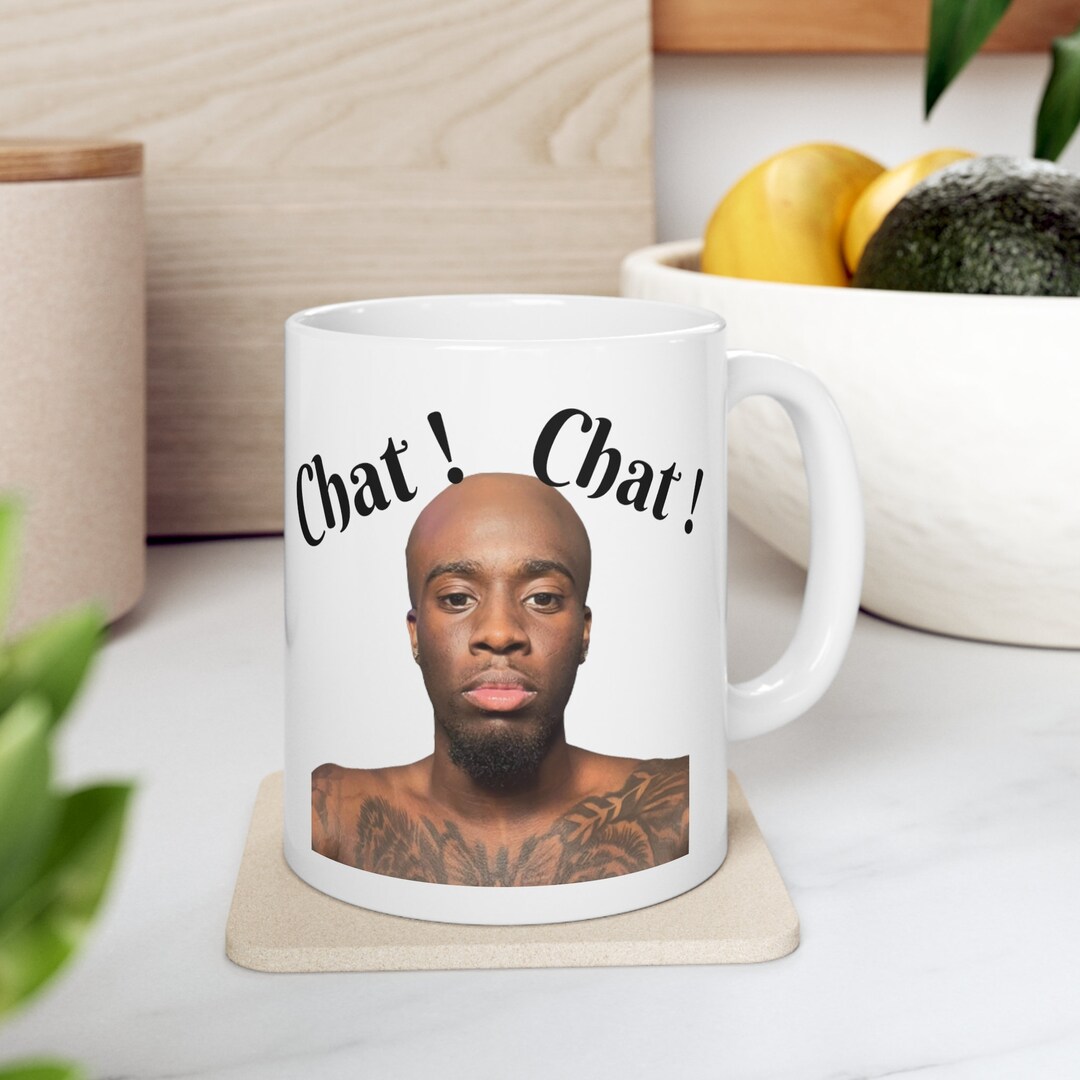 Kai Cenat Streamer Mug. Kai Cenat Twitch Mug Chat Chat.kai - Etsy