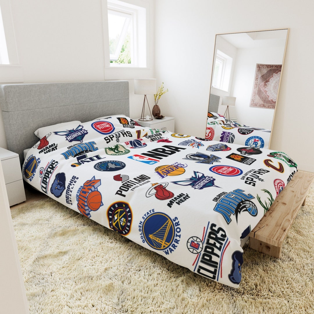 NBA All Team Mash-up Bedding in King Queen Duvet Cover - Etsy Australia