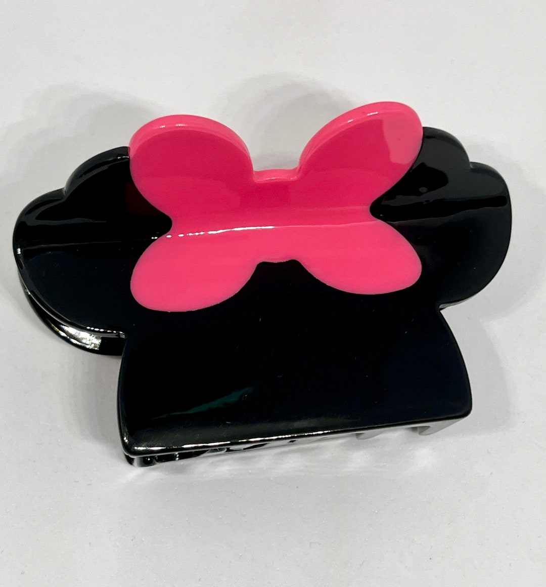 Minnie Hair Claw Clip - Disney Clip - Disneyland - Disney World ...