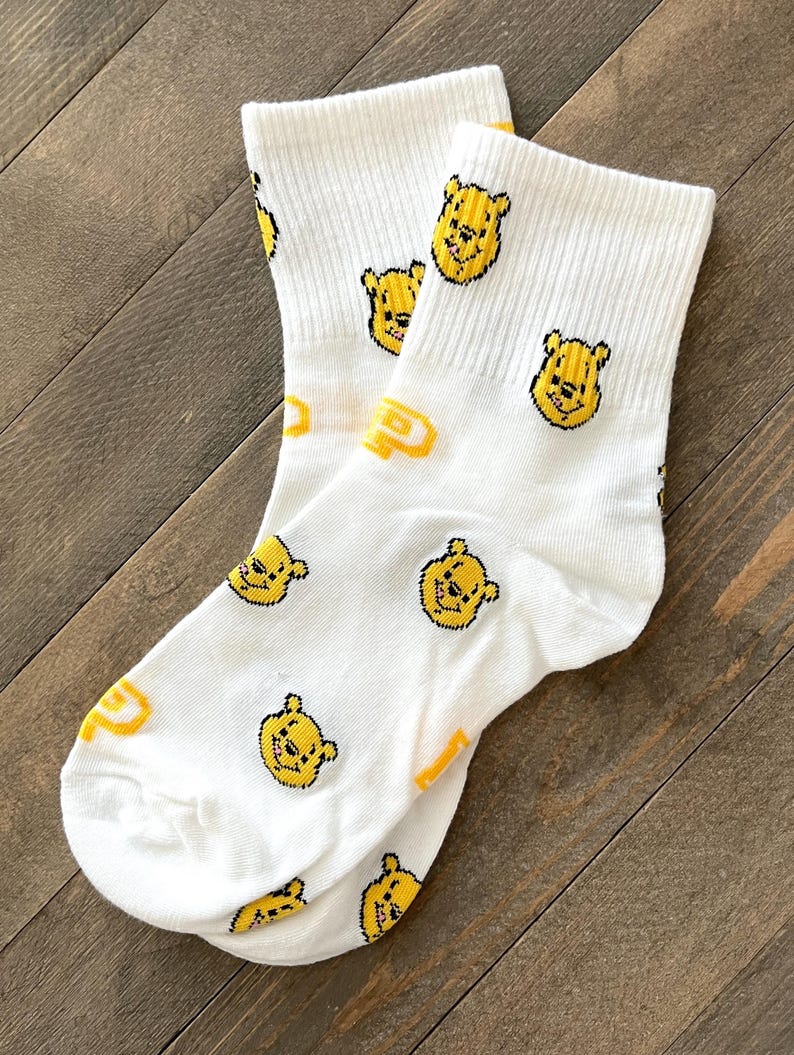 Disney Character Socks – Mickey, Minnie, Pooh, Sully Donald Daisy ...