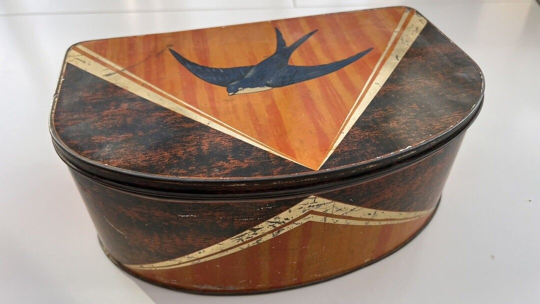 Rare Large Blue Bird Toffee Luxury Assortment Tin - Etsy