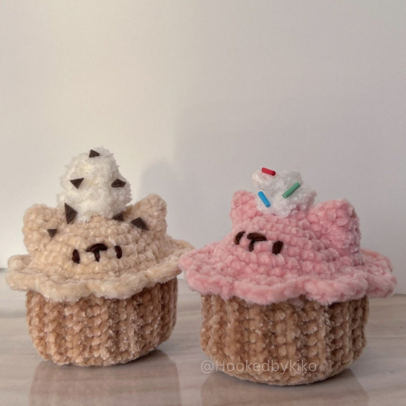 Cupcat Cupcake Crochet Pattern - Etsy