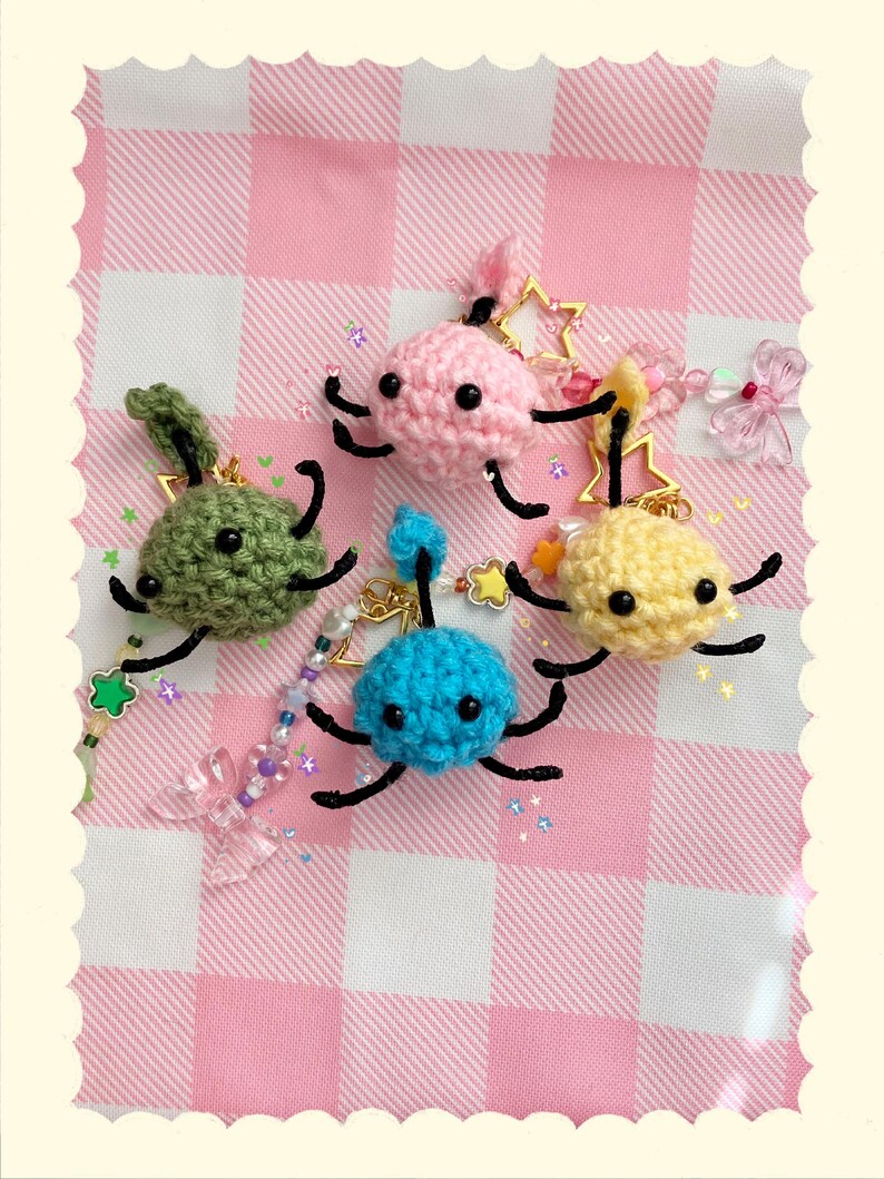 Stardew Valley Junimo Keychain - Etsy