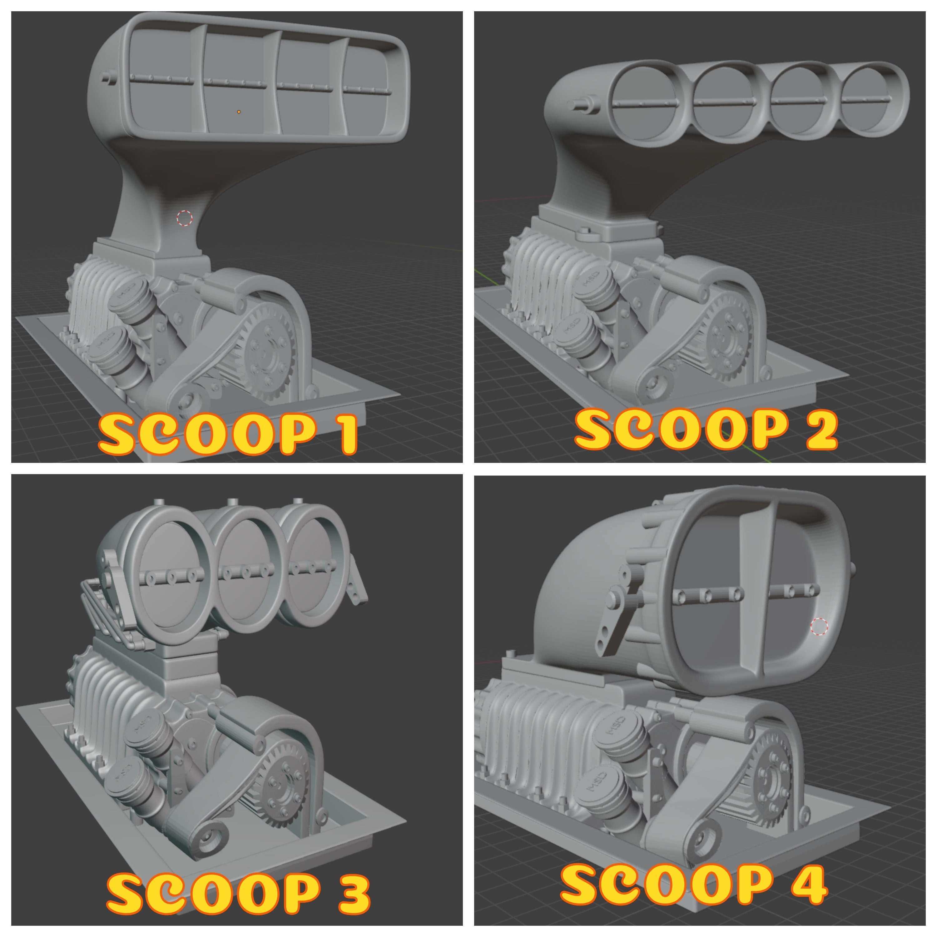 No Prep RC Drag Blowers/superchargers - Etsy