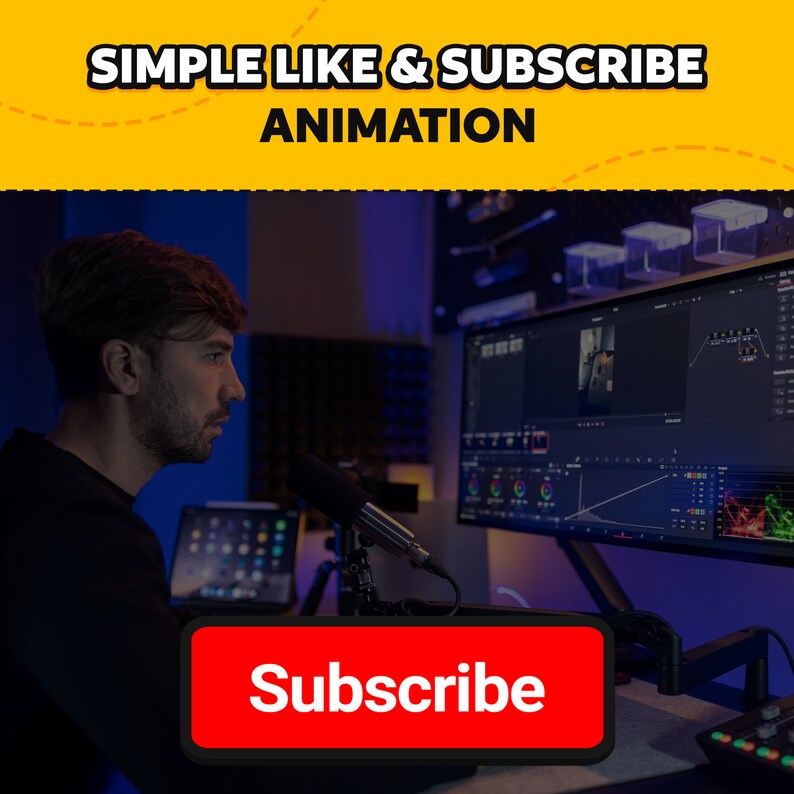 Youtube Like Subscribe Animation, Subscribe Button Animation, Like ...