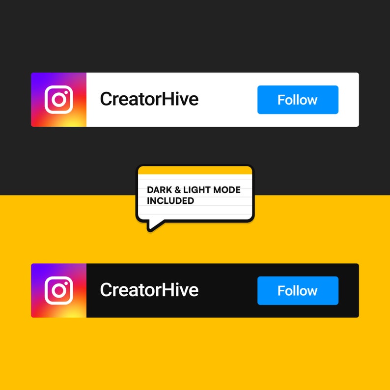 Instagram Follow Button Animation, Social Media Lower Third, Animated ...