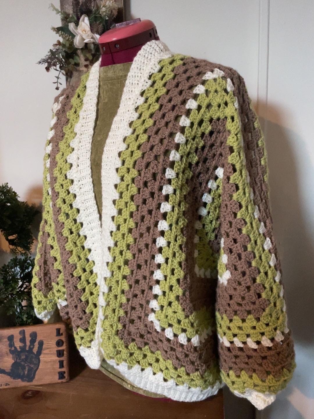 Handmade Spring Hexi Cardigan - Handmade by Malovi - Crochet Cardigan ...
