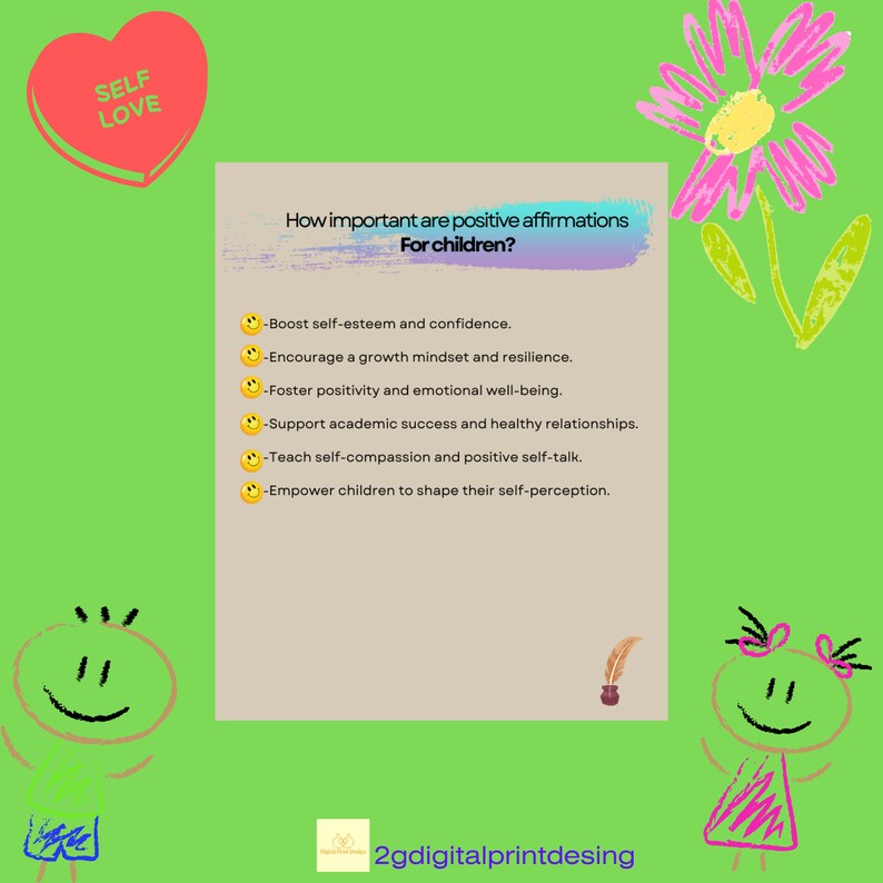 Confidence for Children Empowering Positive Affirmations and Self ...