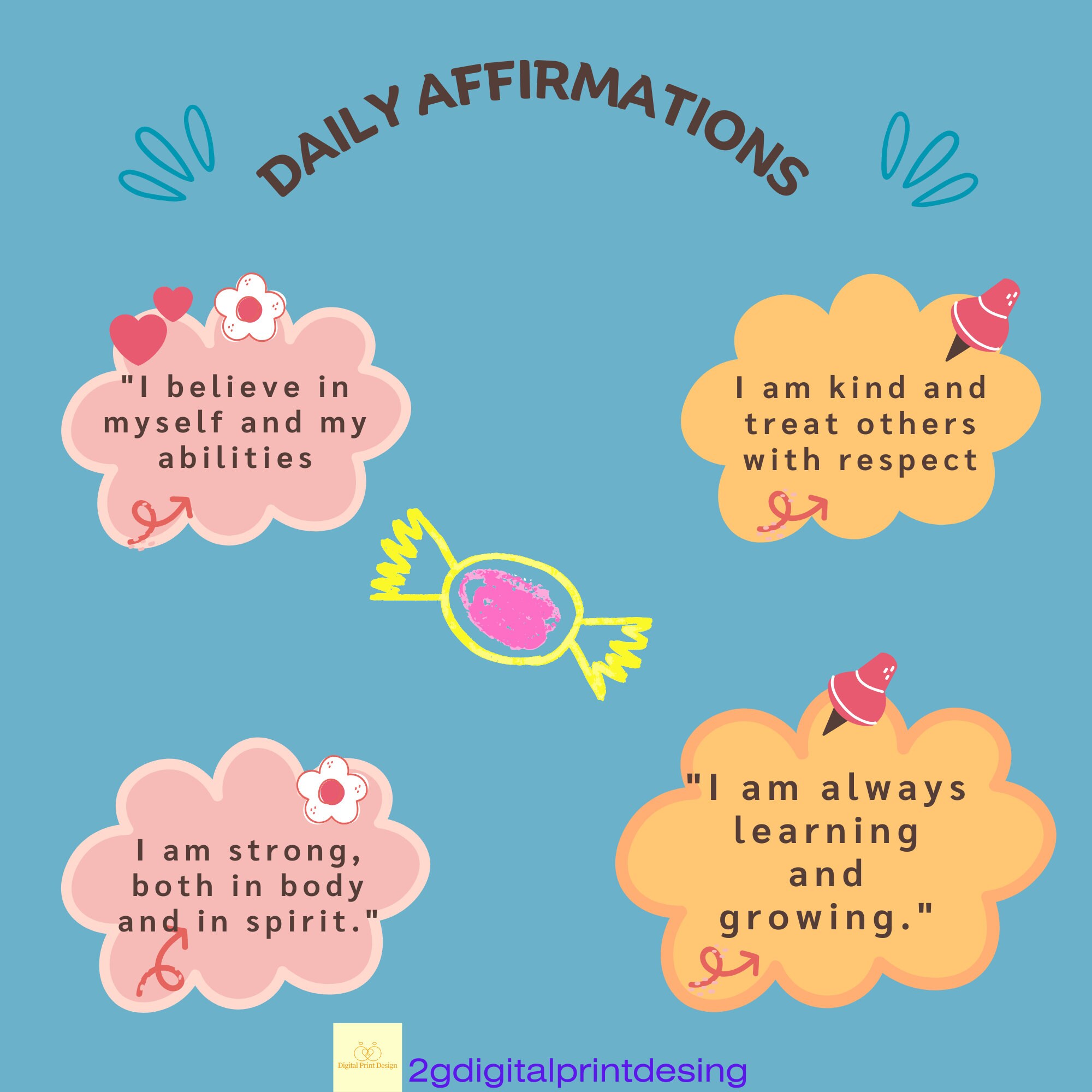 Confidence for Children Empowering Positive Affirmations and Self ...