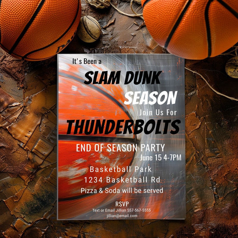 Basketball Invites - Etsy