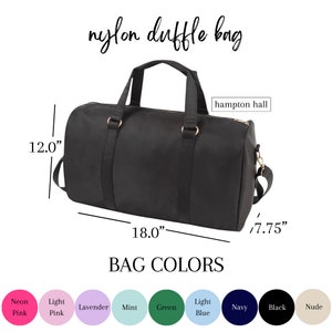 Personalized Duffle Bag. 6 Patches Included. - Etsy