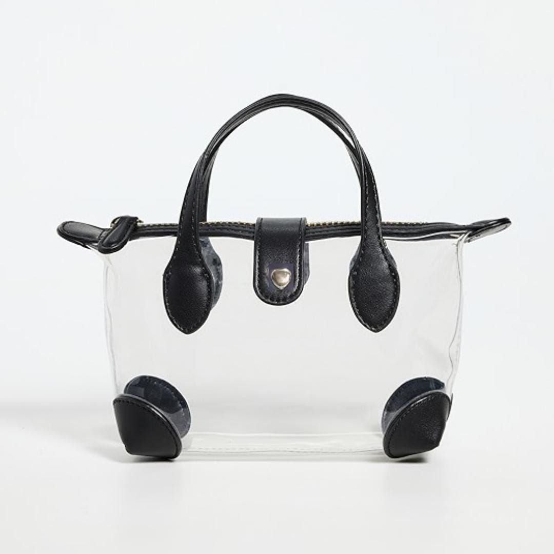 Clear Mini Purse - Stadium Bag - Transparent Tote - Gameday Purse - Etsy