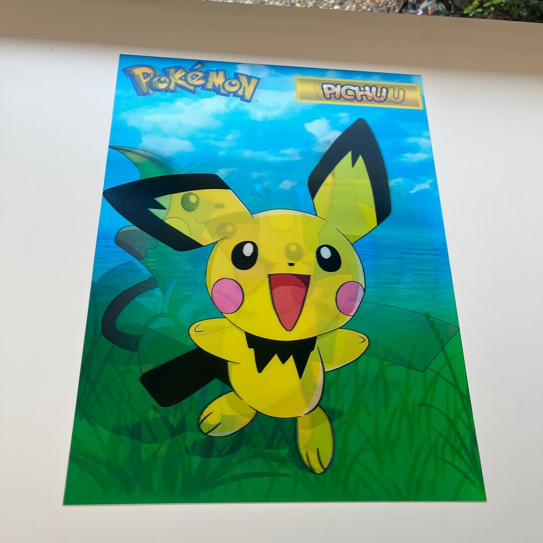 3D Holographic Lenticular Poster - Electric Type - Etsy