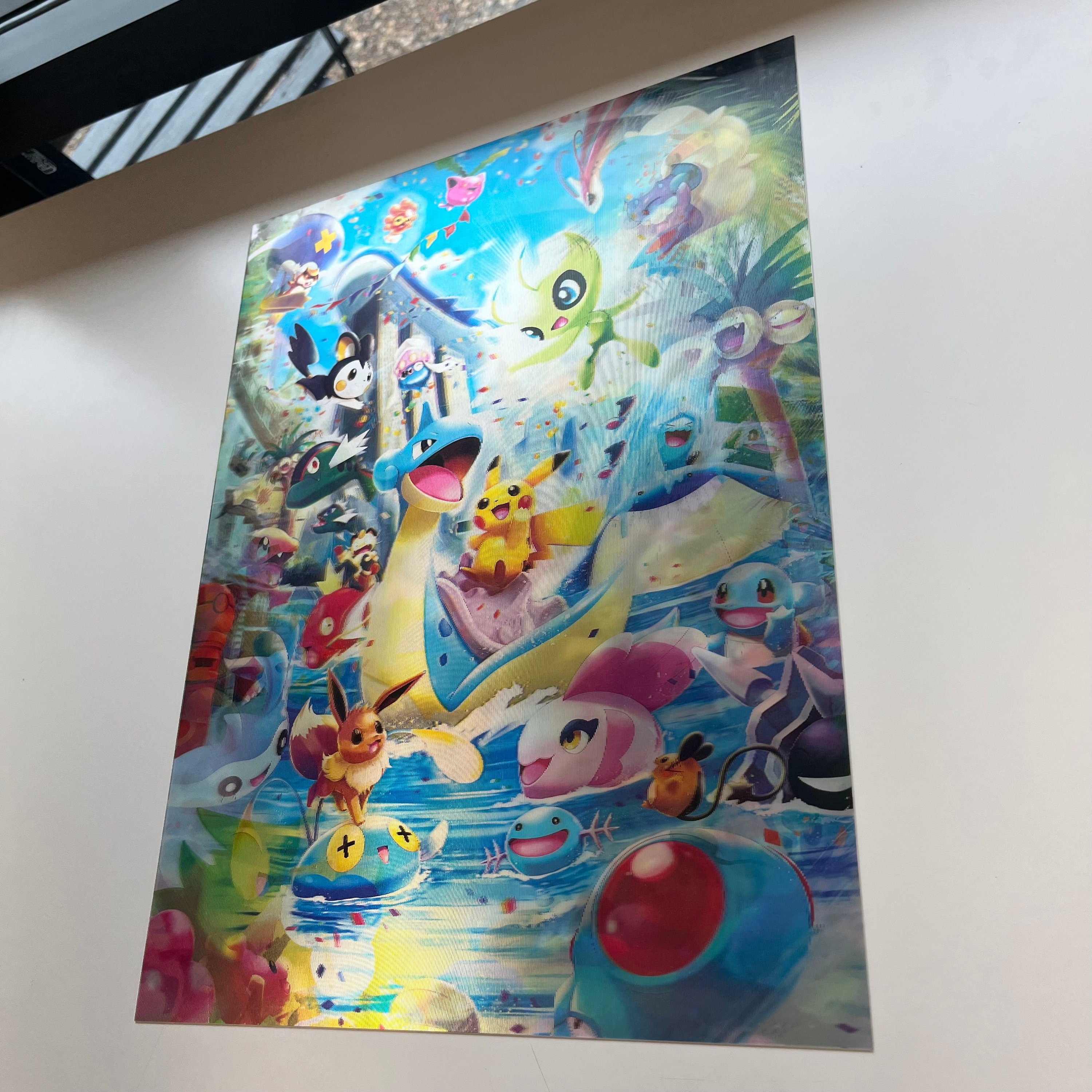 3D Holographic Lenticular Poster - Water Party - Etsy