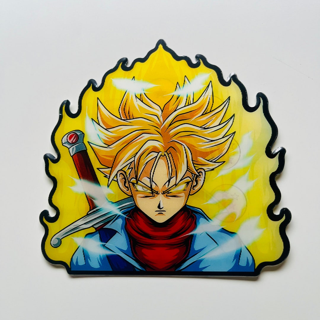 3D Lenticular Motion Anime Holofoil Decal Sticker - Etsy