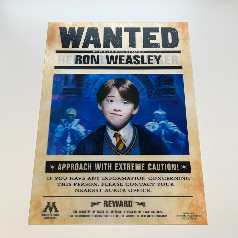 Wizard 3D Holographic Lenticular Anime Poster - Etsy