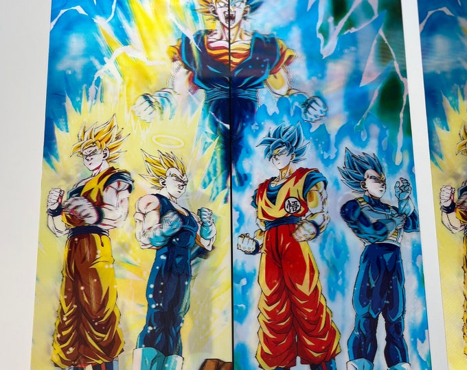 3D Holographic Lenticular Anime Poster - Etsy