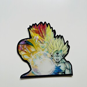 3D Lenticular Motion Anime Holofoil Decal Sticker - Etsy